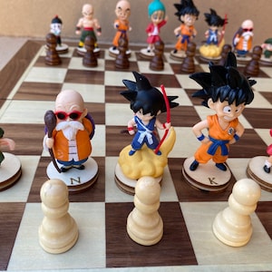 5 Dragon Ball Original Chess Set - Etsy
