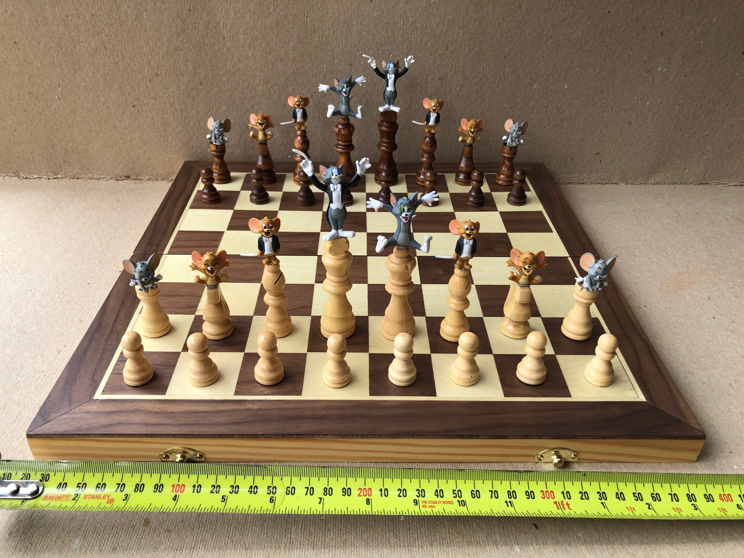 Tom and Jerry Chess Set - Etsy