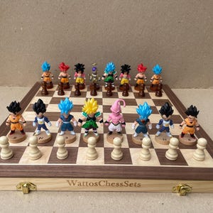 Dragon Ball Super 2 Chess Set - Etsy