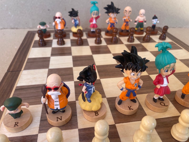 5 Dragon Ball Original Chess Set - Etsy