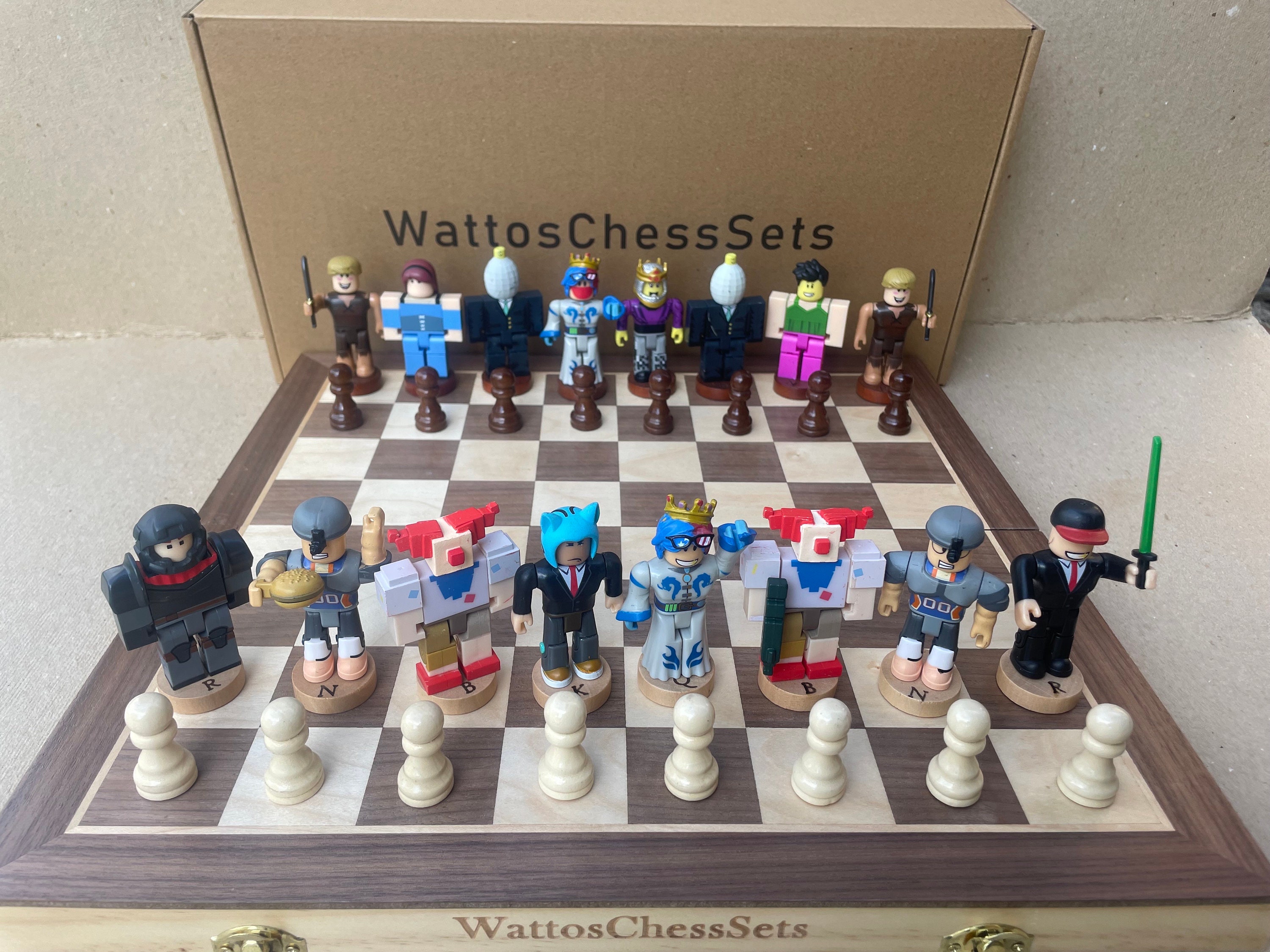 Roblox Chess Set - Etsy