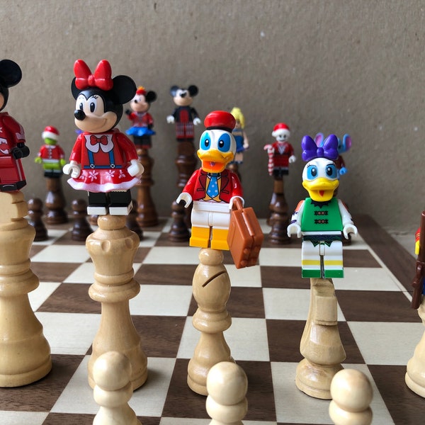 Mickey Mouse Chess - Etsy