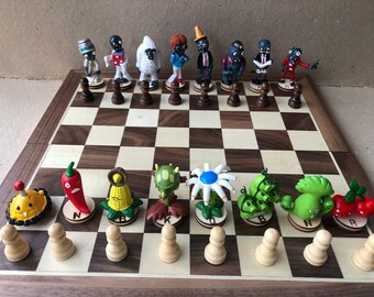 Plants Vs Zombie Chess - Etsy