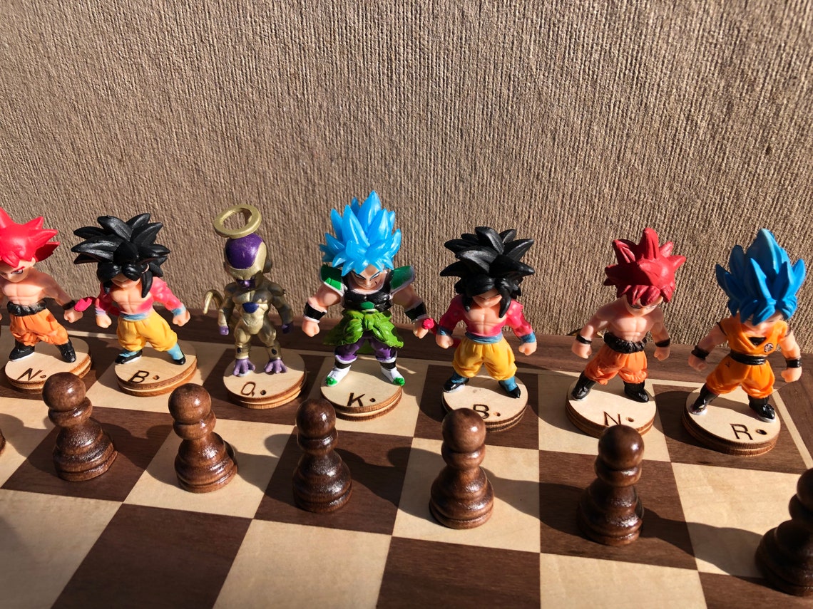 Dragon Ball Super 2 Chess Set - Etsy
