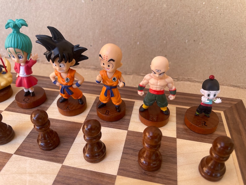 5 Dragon Ball Original Chess Set - Etsy