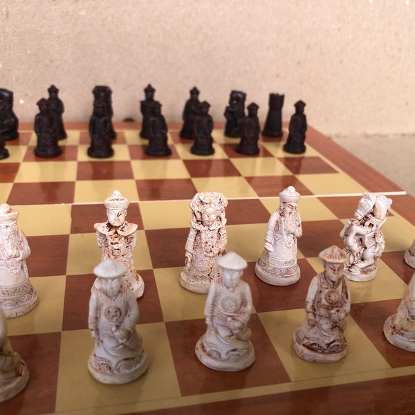 Chinese Chess Set - Etsy