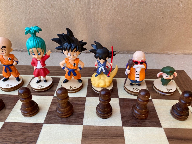 5 Dragon Ball Original Chess Set - Etsy