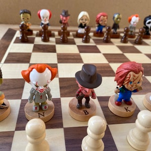 Horror Movie Chess Set - Etsy