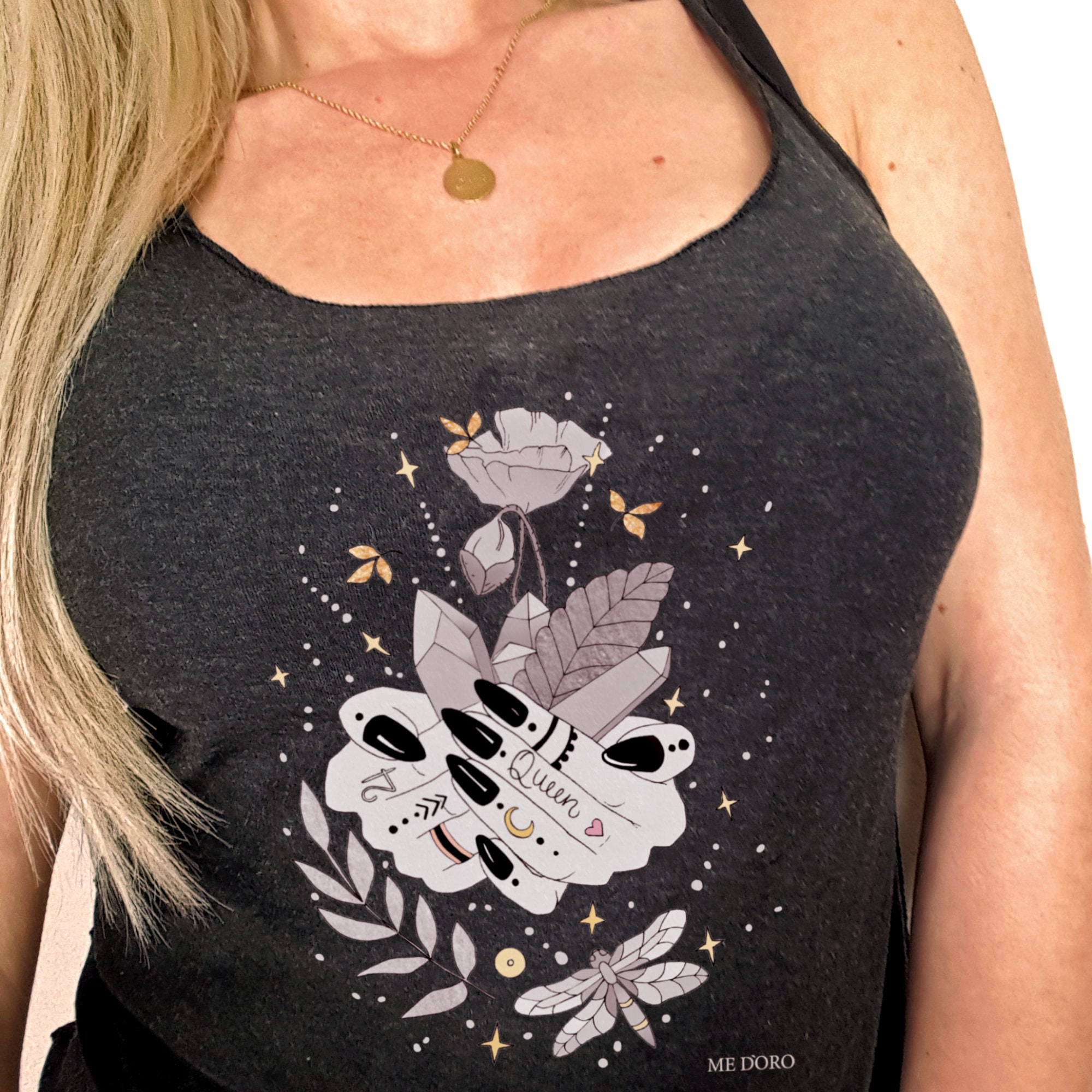 Witch crop top Pastel goth top Witch aesthetic Witchy hands | Etsy
