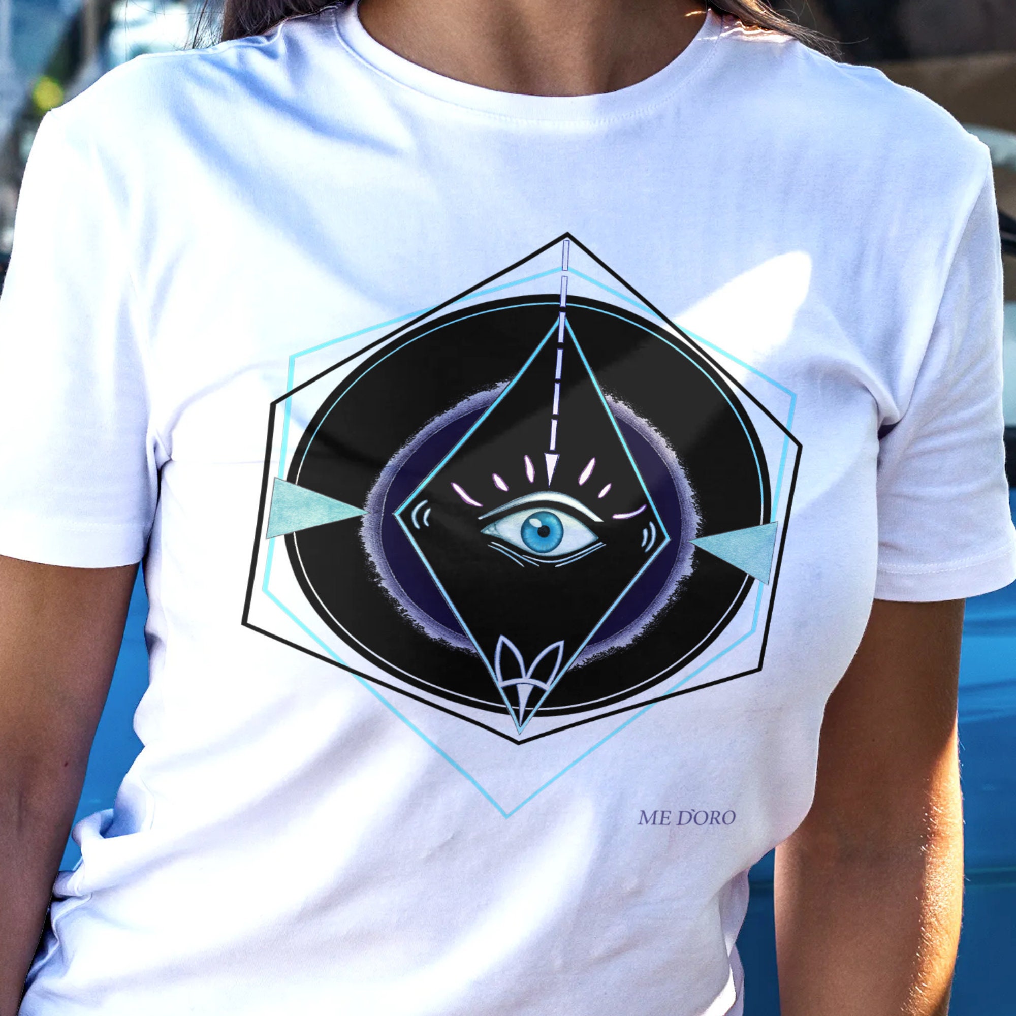 Evil Eye Shirt Okkult Shirt All Seeing Eye Shirt Drittes Auge - Etsy.de