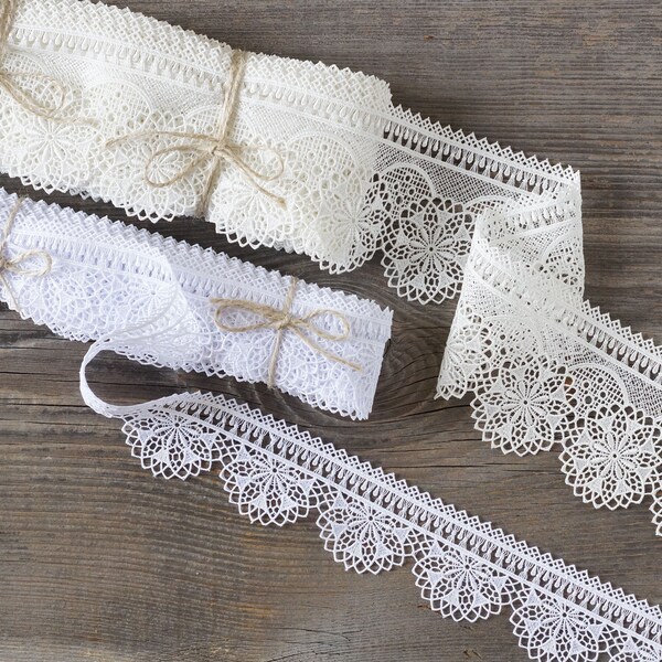 Guipure Lace - Etsy