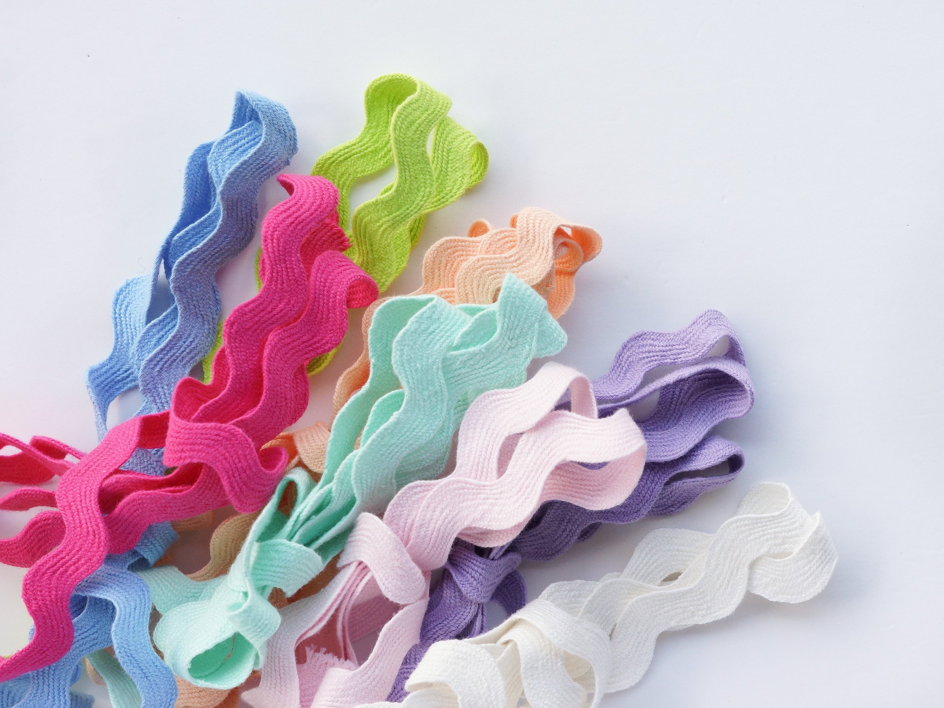 3/4 Cotton Ric Rac Trim by the Yard 0.70 1.8cm - Etsy