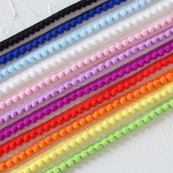 Mini Pom Pom Trim - Etsy