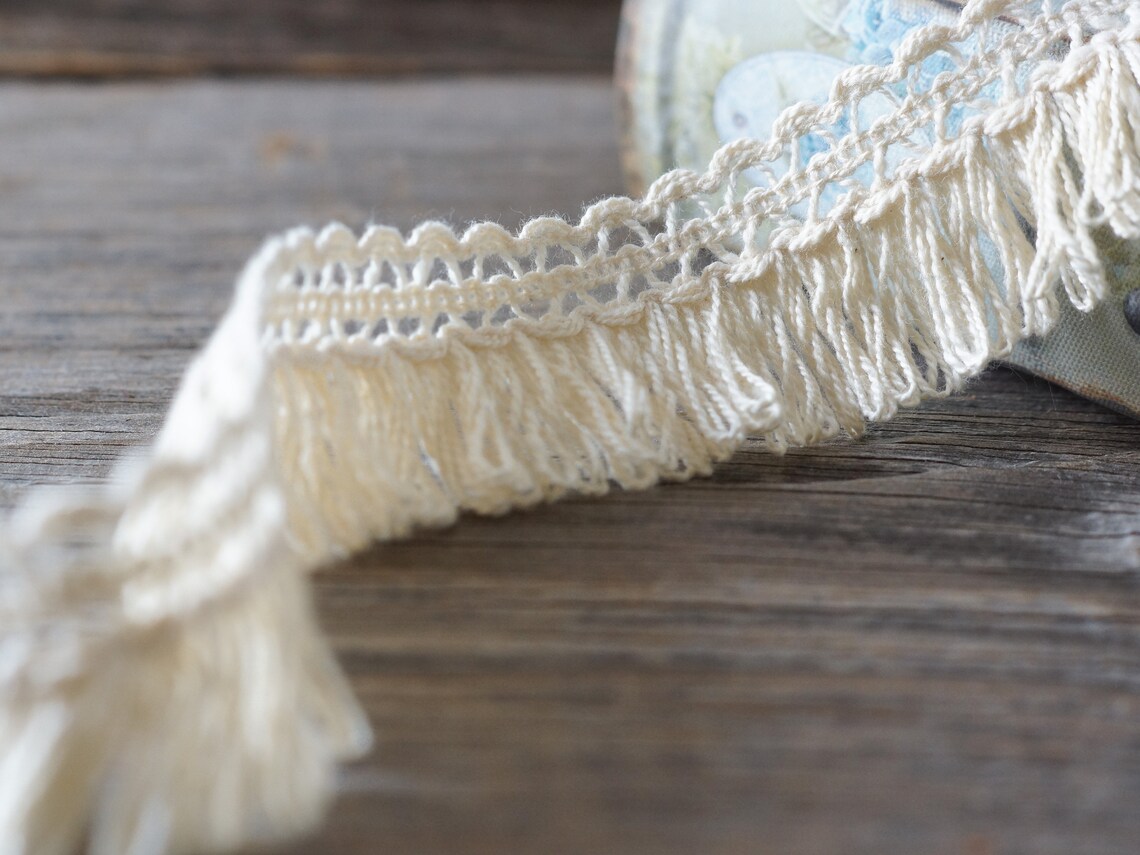 Cotton Fringe Trim 1.57 4cm Boho Style Fringe Trim - Etsy
