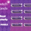 Pink Emo Twitch Streamer Screens + Overlay Kawaii Goth Streamer Pack - Etsy