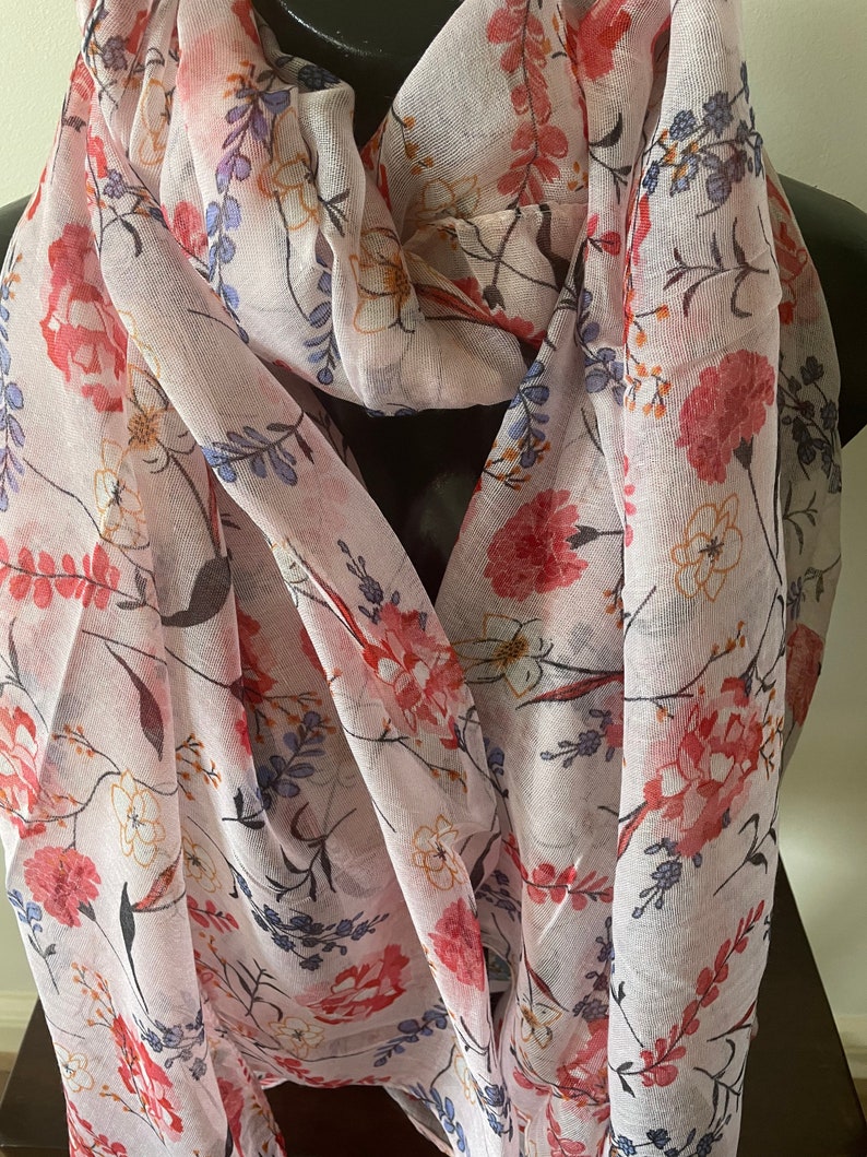 Floral Scarves Assorted Styles/scarf/ladies Scarf/fashion - Etsy Australia