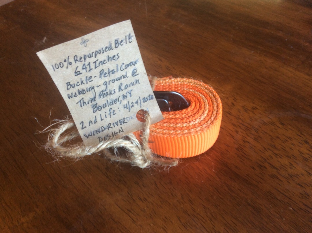 100% Repurposed Belt - Etsy