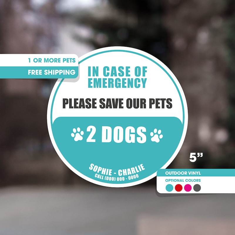 Pet Inside Sticker - Etsy