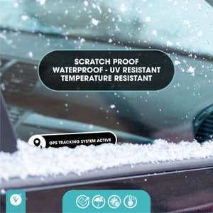 Gps Tracking System Sticker - Gps Active Sign - Waterproof Vinyl ...