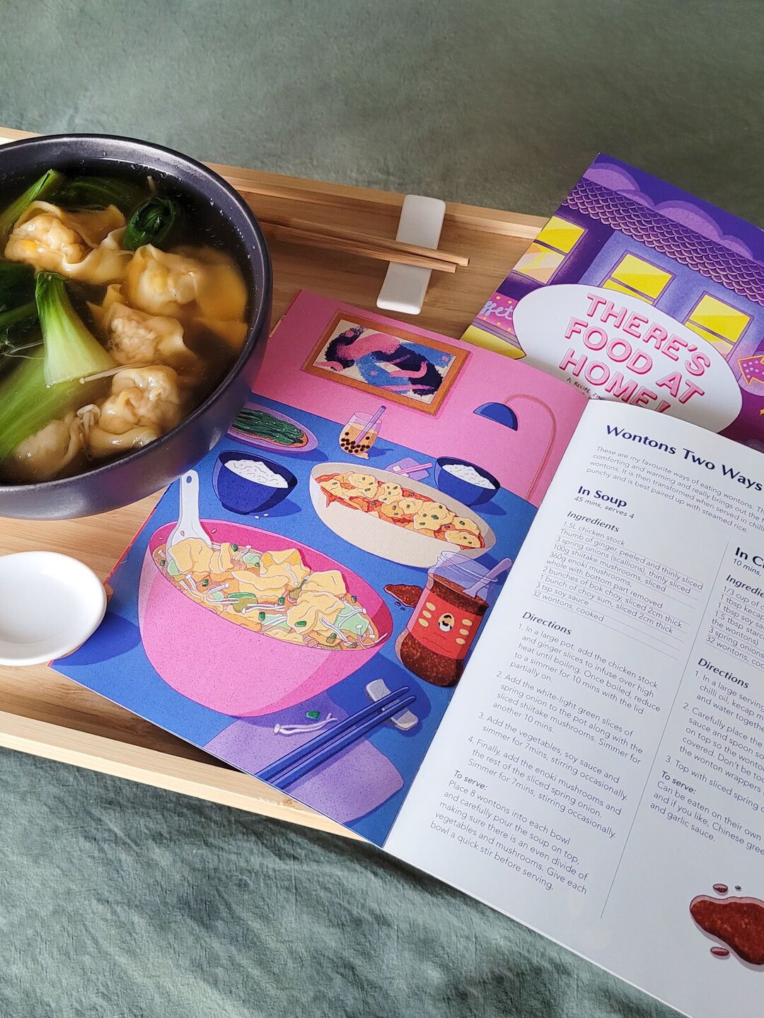 There's Food at Home Recipe Zine - Etsy