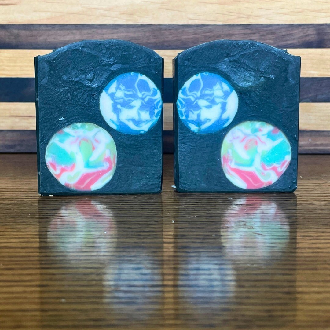 Orange Cinnamon Vanilla Solar System Soap | Cold Process Soap | Space ...