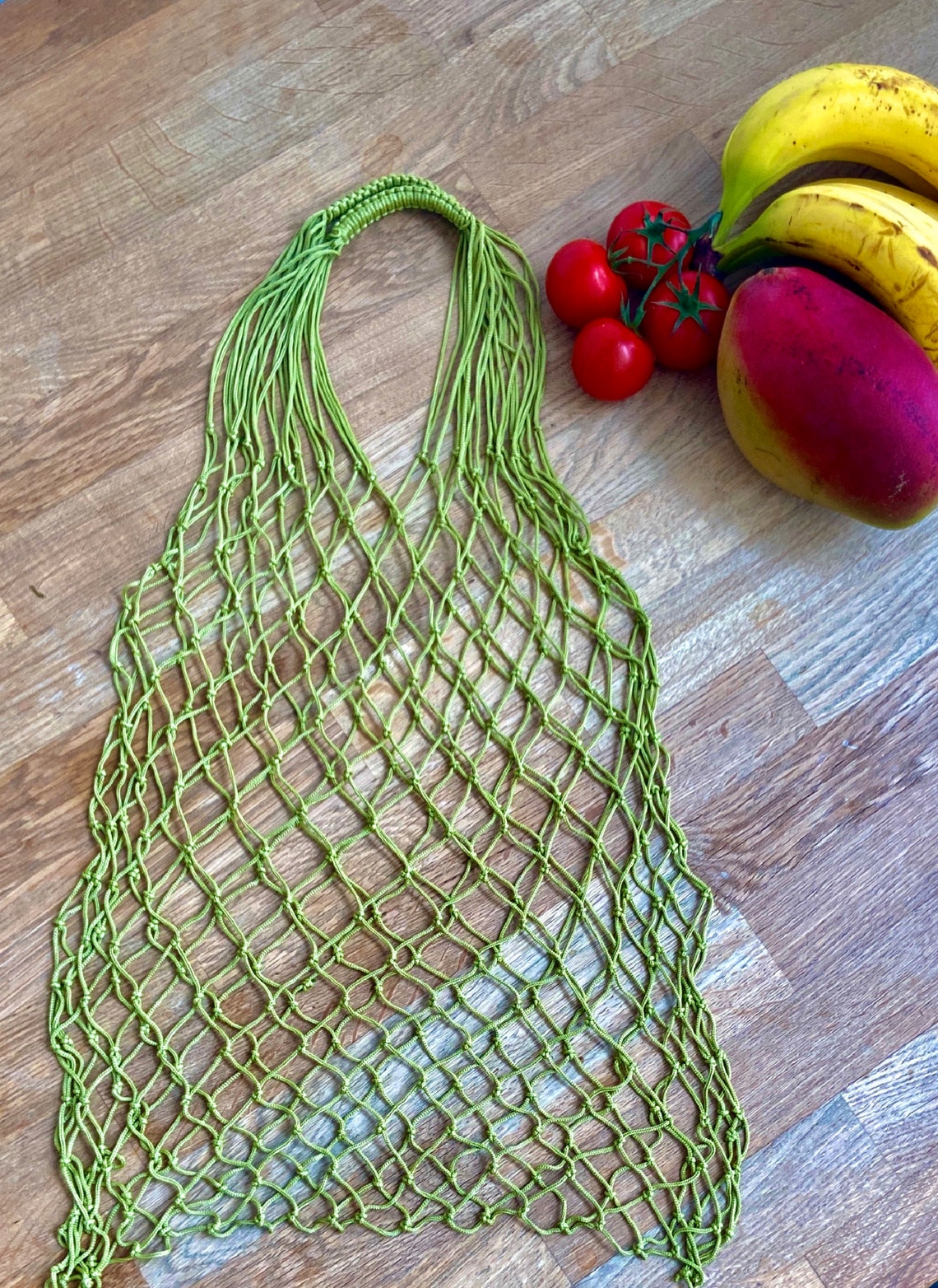 String Bag Eco Friendly Shopping Bag Grocery Bag Handmade Net Bag ...