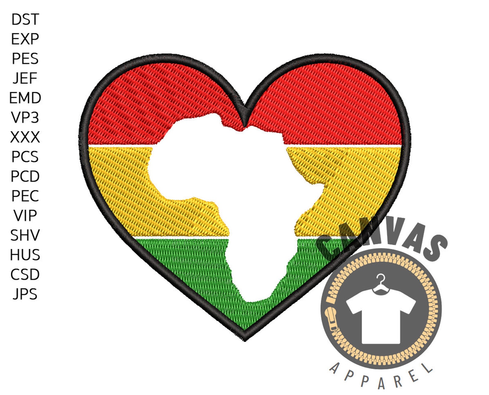 Juneteenth Machine Embroidery Design File Comes in 5 Different Sizes ...