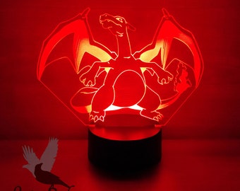 Charizard Lamp | Etsy