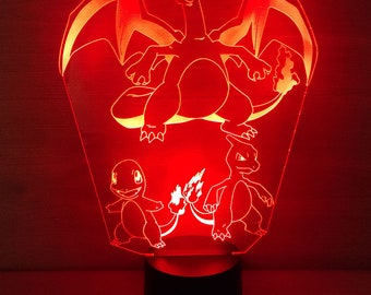Charizard Lamp | Etsy