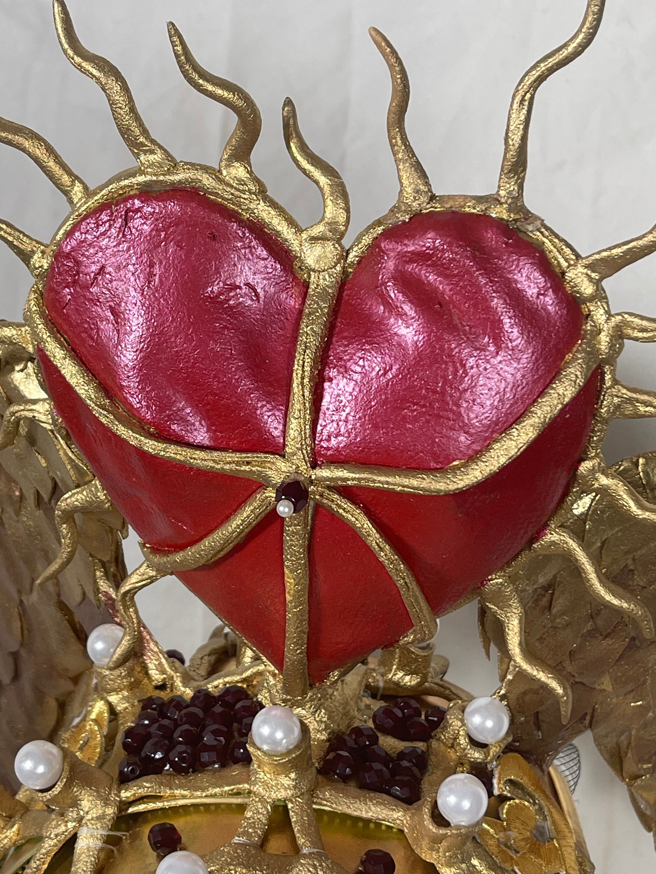 Winged Heart Burning Man Festival Crown - Etsy