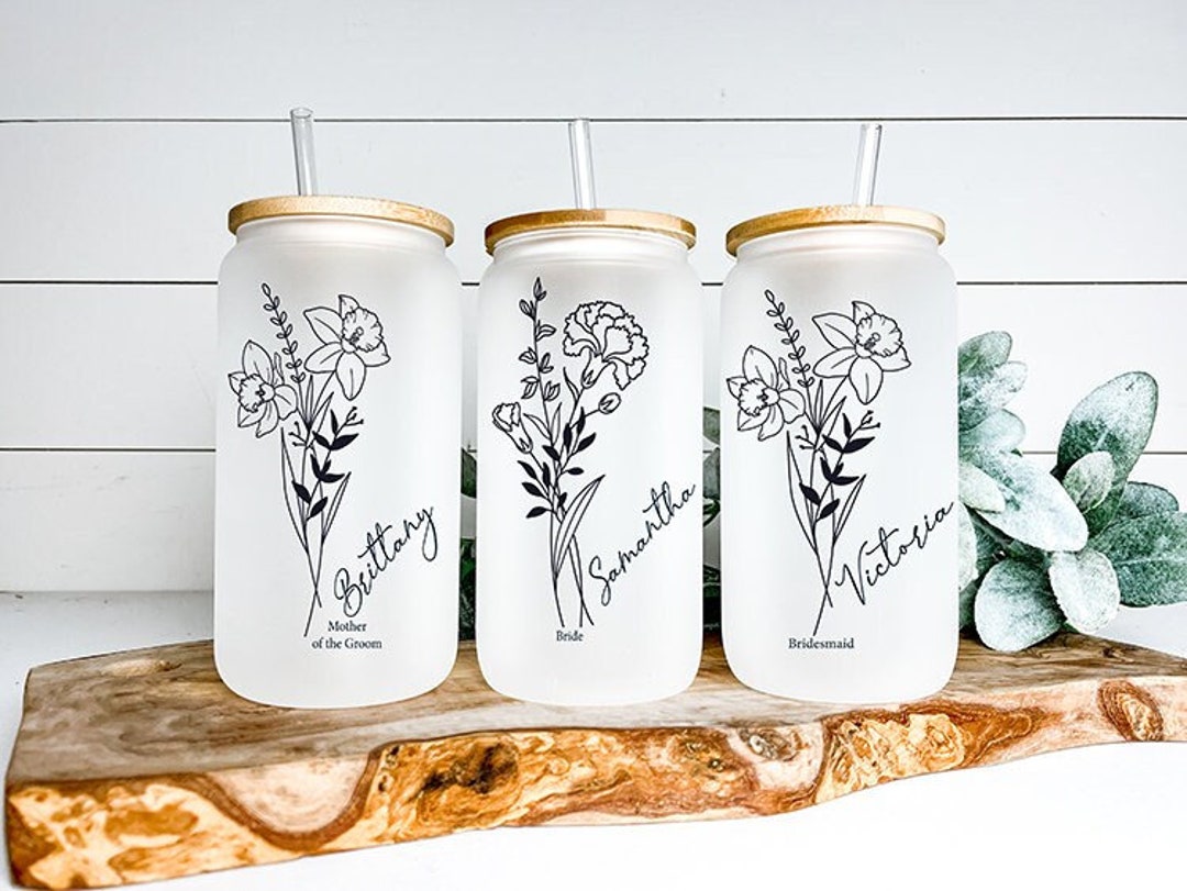 Bridesmaid Proposal, Future Mrs, Customized Glass Tumbler, Bridesmaid ...