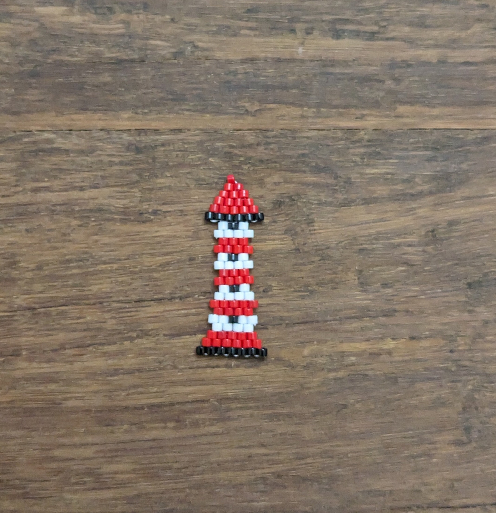 Lighthouse Brick Stitch Bead Pattern, Brick Stitch, Beading Pattern ...