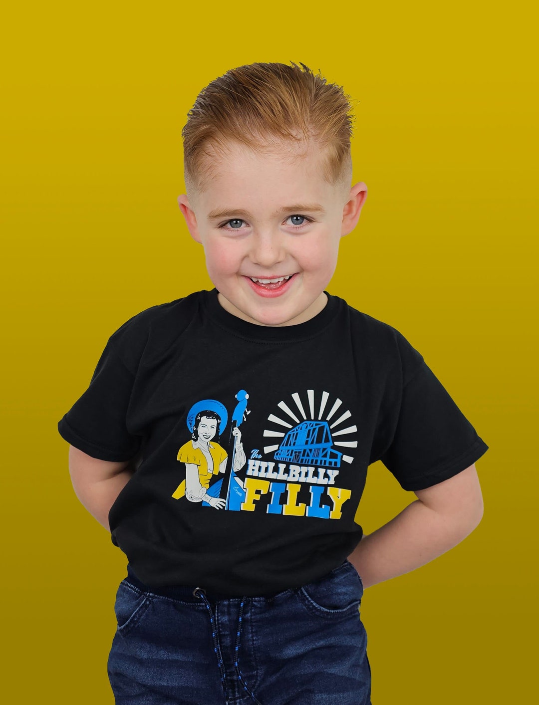 KIDS Larryette - Hillbilly Filly - Original Vintage T-shirt Design ...