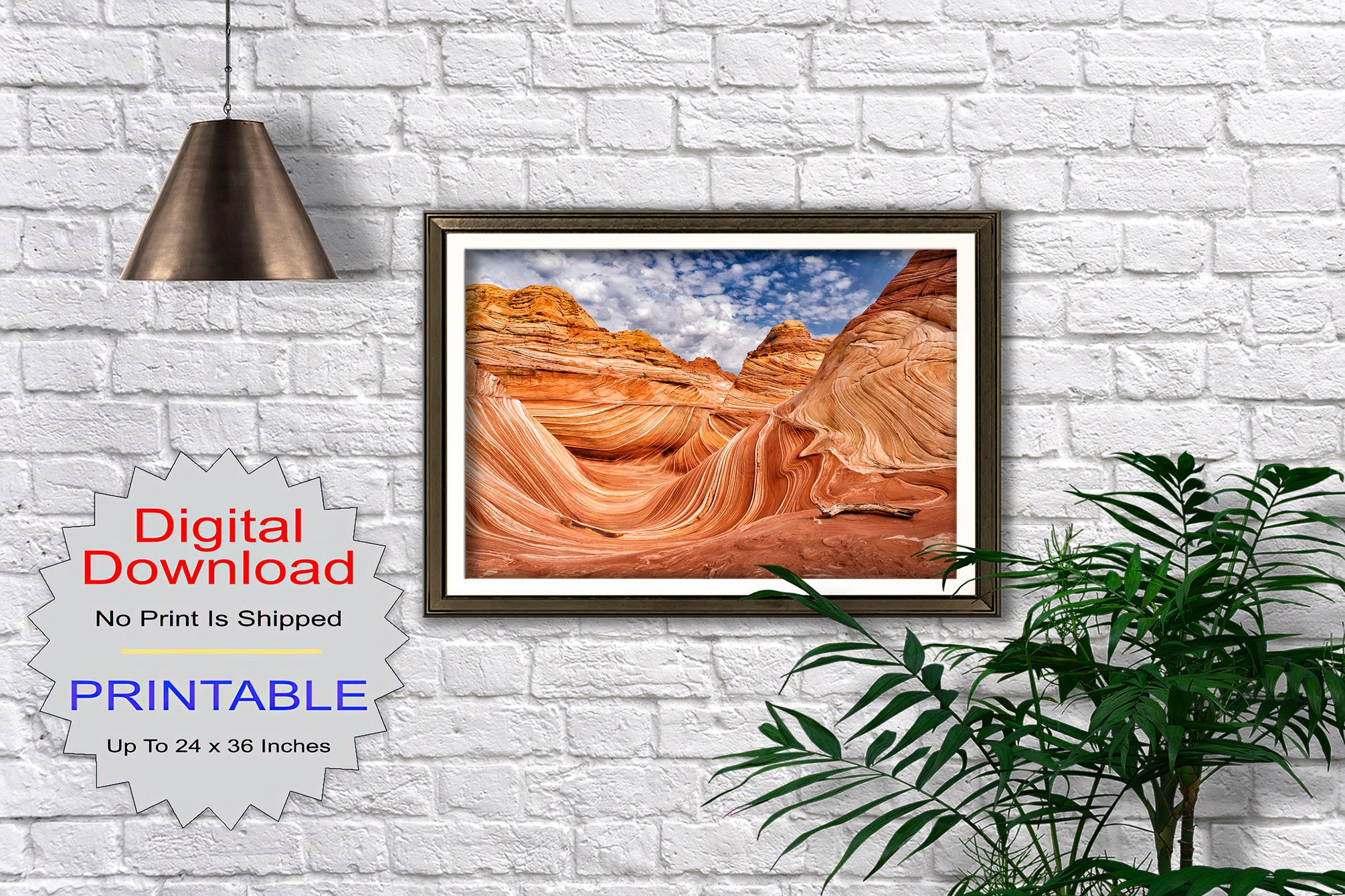 The Wave, Desert Landscape, Arizona, Red Rocks, Blue Sky, Utah, Coyote ...