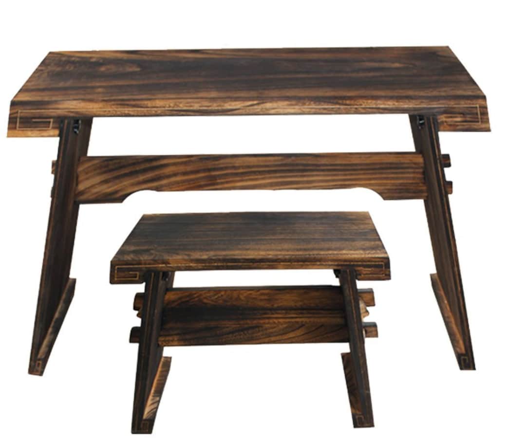 Orientalmusicsanctuary ACOUSTIC Paulownia Guqin Table Gu Qin Stand ...