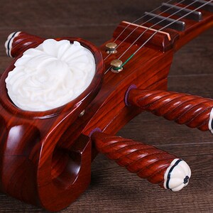 Orientalmusicsanctuary Professional Scented Rosewood Zhongruan ...