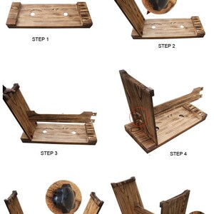 Orientalmusicsanctuary ACOUSTIC Paulownia Guqin Table Gu Qin Stand ...