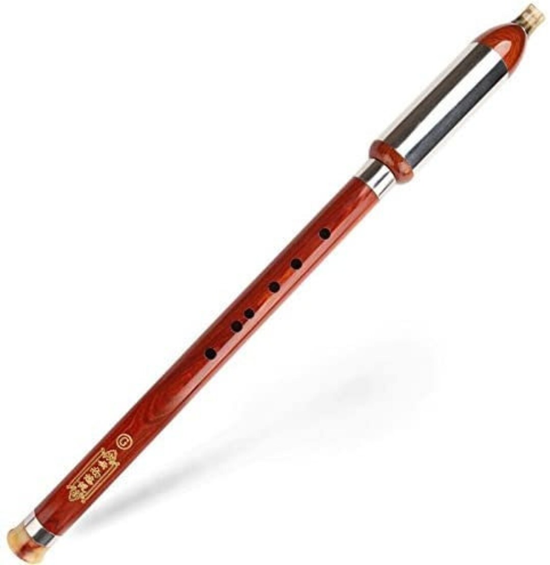 Orientalmusicsanctuary Rosewood Vertical Blown Bawu - Yunnan Ethnic ...