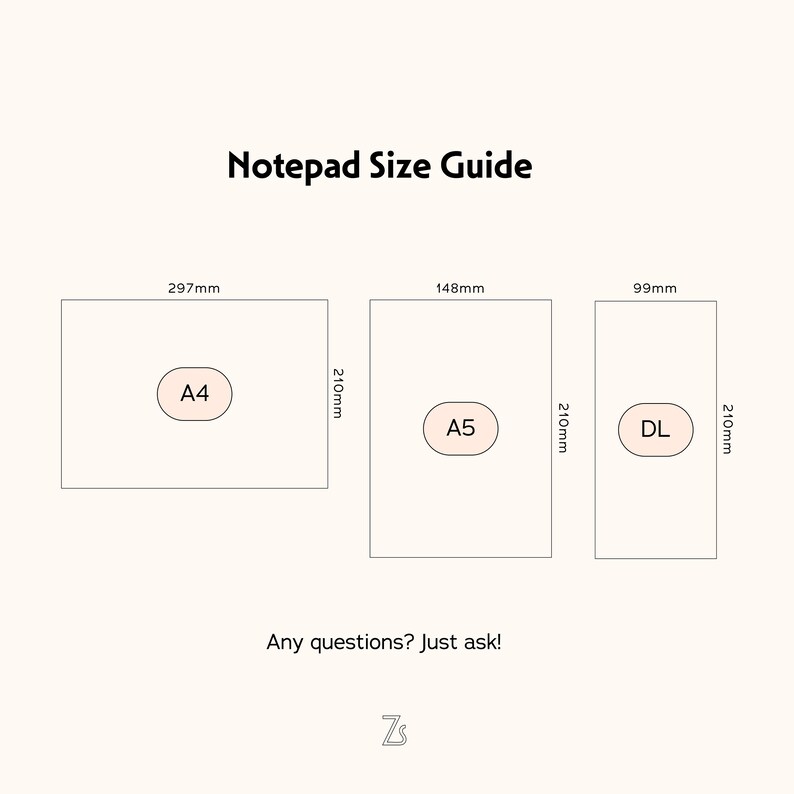 A5 Daily Planner Notepad, Minimalist Schedule & To-do List - Etsy