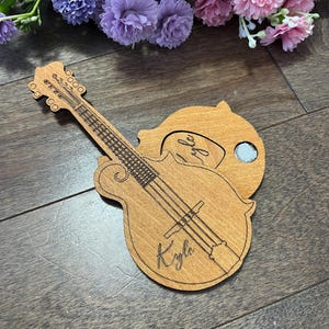 Personalized Wooden Mandolin Pick Case: Musician Gift - Etsy