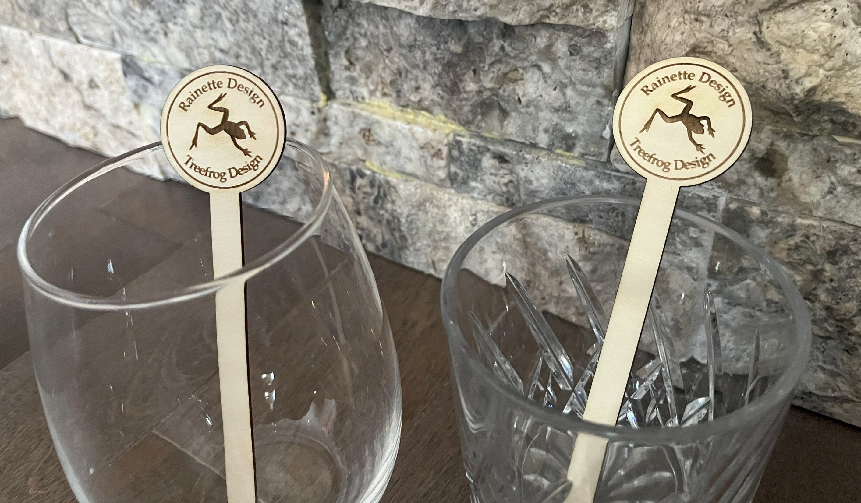 Custom Logo Stir Sticks: Personalized Party & Cocktail Decor - Etsy