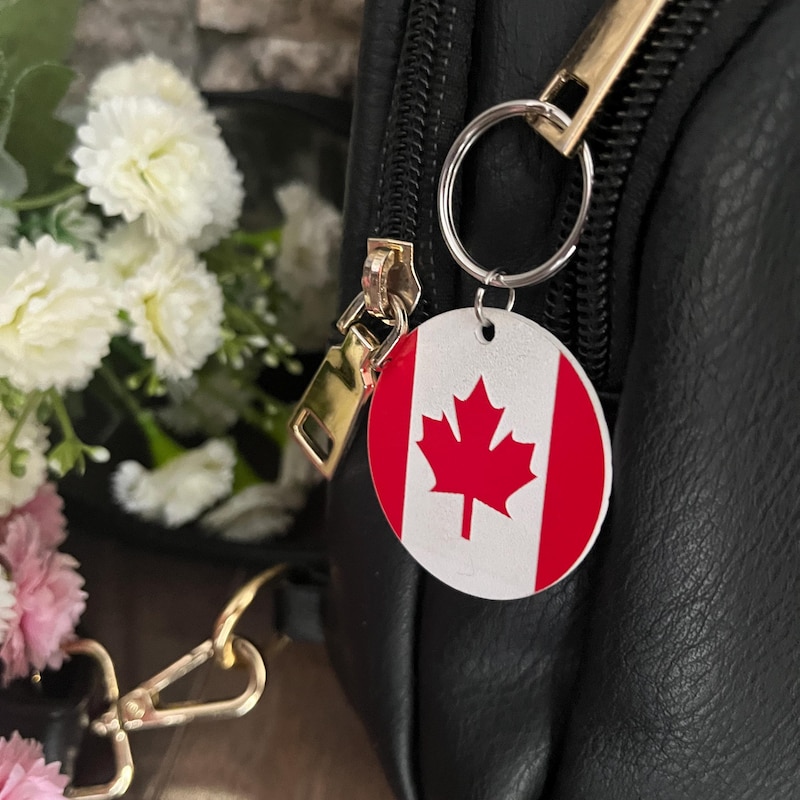 Canada Keychain - Etsy Canada