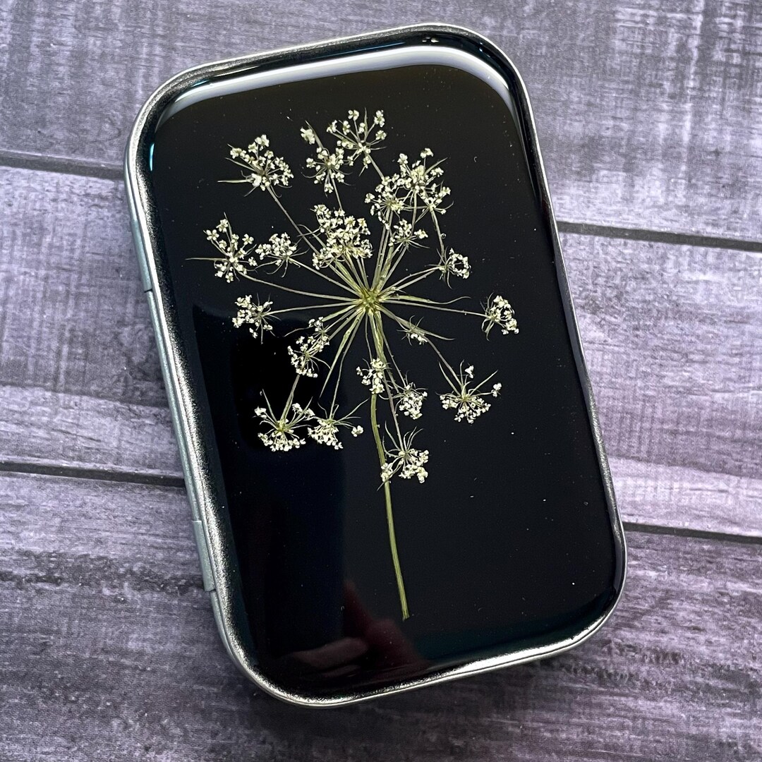Decorative Tin, Storage Box, Tin, Jewelry Box, Resin, Black, Queen ...