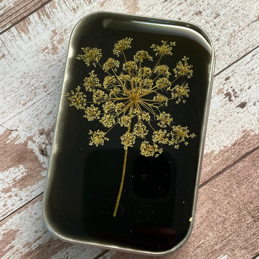 Decorative Tin, Storage Box, Tin, Jewelry Box, Resin, Black, Queen ...