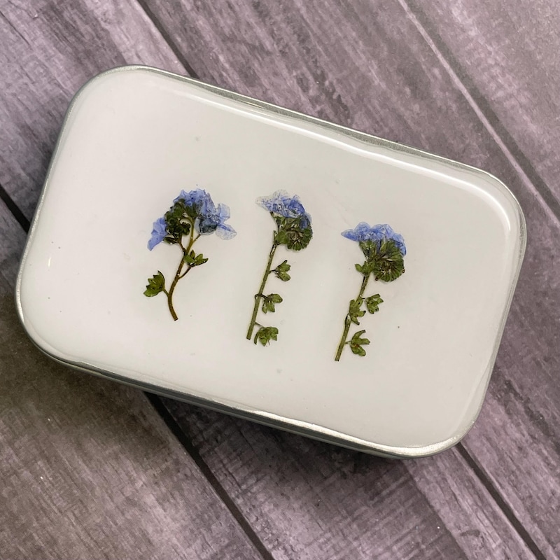 Vintage Small Storage Tin - Etsy