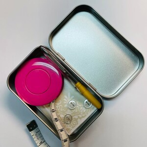 Decorative Tin, Storage Box, Metal Tin, Forget Me Not, Blue Flowers ...