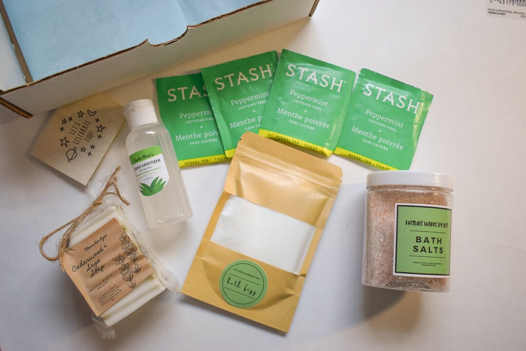 Relaxation Stress Relief Box Cadeau Spa Self Care Box Forfait Soins ...