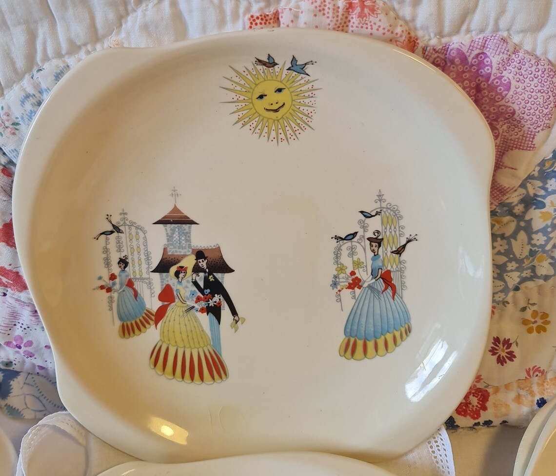 Set of Six Beswick Plates - Etsy