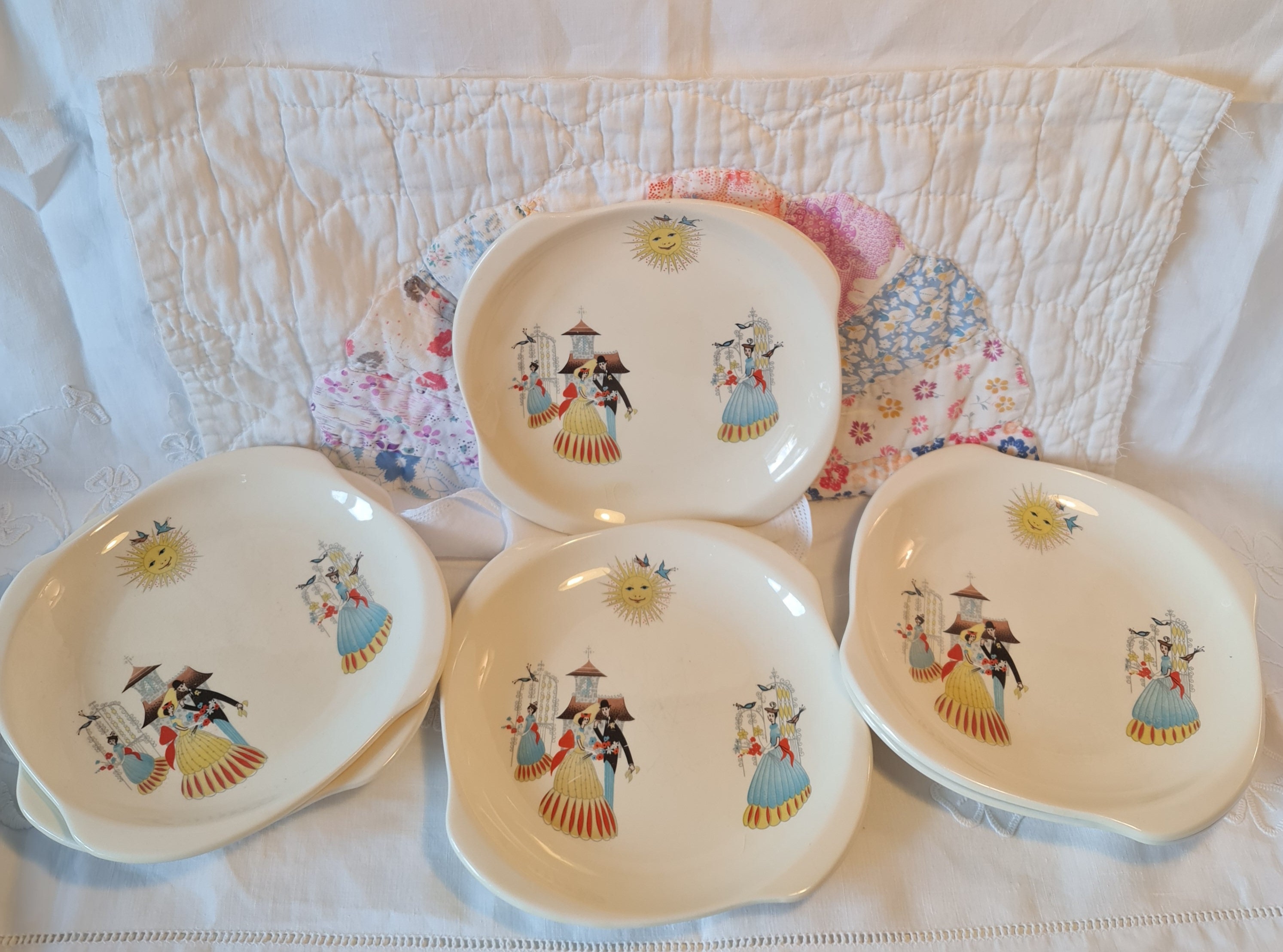 Set of Six Beswick Plates - Etsy
