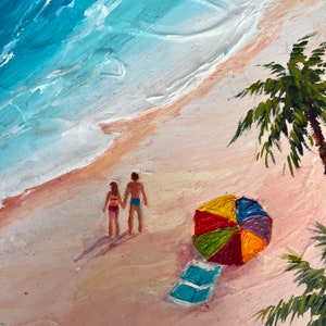 Destin Painting Florida Original Art 10" Textured Seascape Wall Art ...